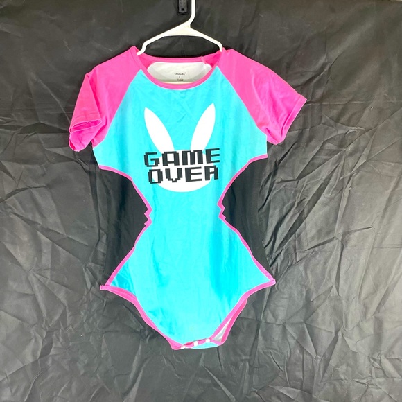 Littleforbig | Tops | Game Over Bodysuit | Poshmark